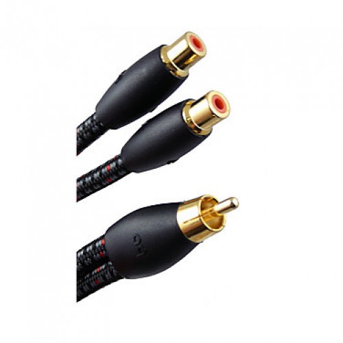 Audioquest FLX-X RCA Splitter - 1 Male to 2 Female