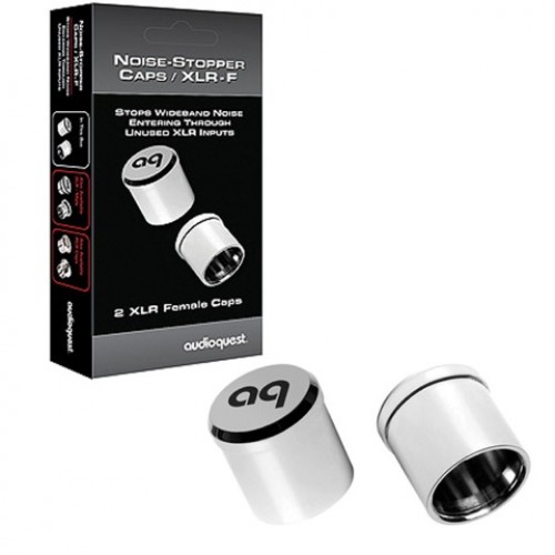 Audioquest XLR Input Noise-Stopper Caps - Quantity 2