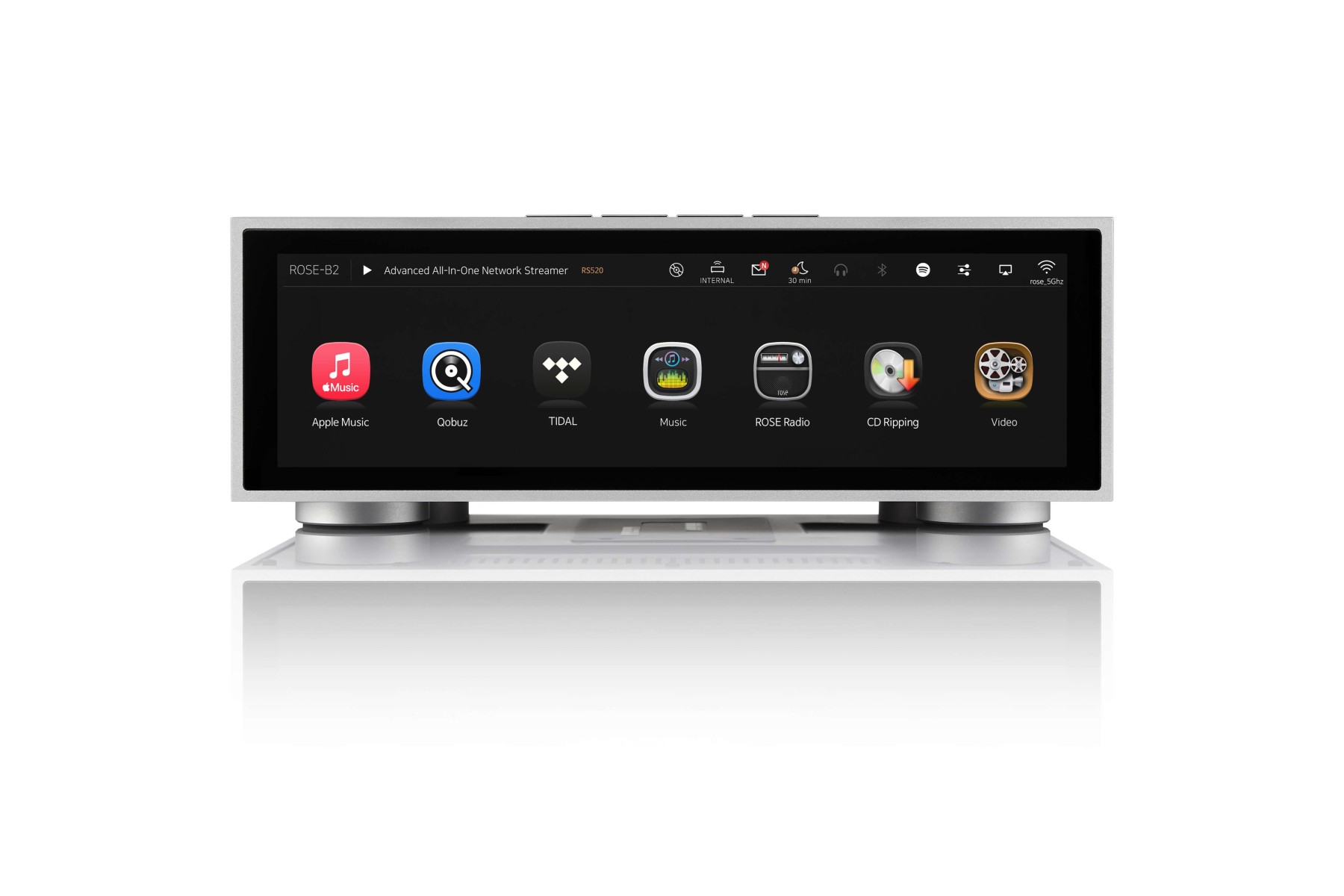 HiFi Rose RS520 All-In-One Streaming Amplifier